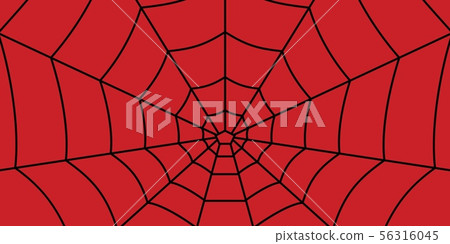 Web pattern on red background - Stock Illustration [56316045] - PIXTA