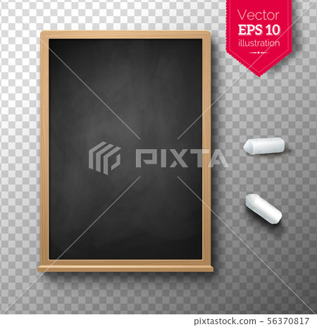 Vector illustration of isolated menu board - Stock Illustration ...