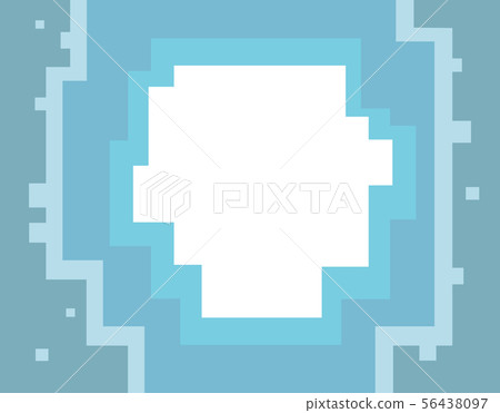 Abstract simple pixel art colorful geometric - Stock Illustration ...