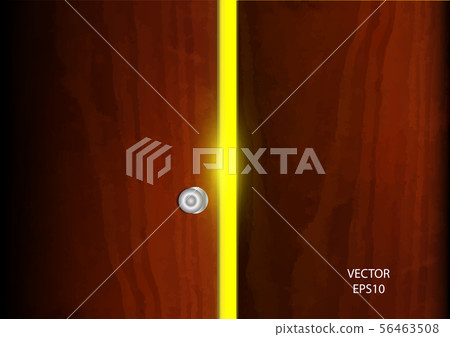 open door light vector background - Stock Illustration [56463508] - PIXTA