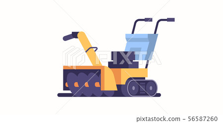 snowblower or snow thrower icon professional... - Stock Illustration ...