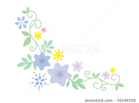 Spring Corner Border