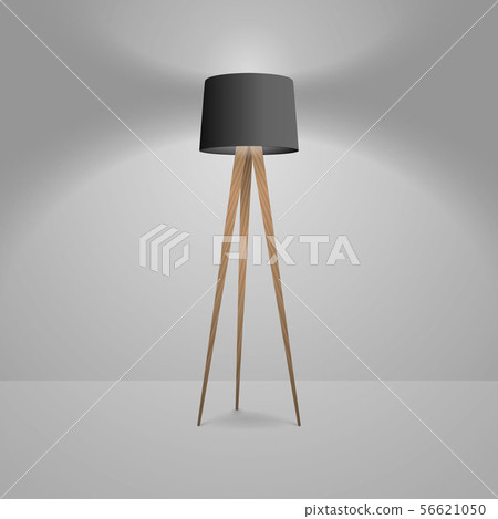 Vector 3d Realistic Render Illuminated Lamp... - Stock Illustration [56621050] - PIXTA