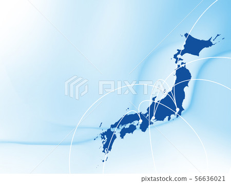 Japan Map Business Japan Business Nihon Keizai... - Stock Illustration ...