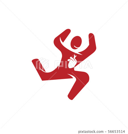 Heart attack risk vector logo icon design - Stock Illustration ...