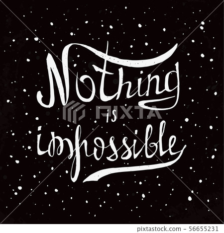 Hand drawn lettering design. Conceptual... - Stock Illustration ...