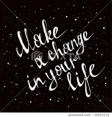 Hand drawn lettering design. Conceptual... - Stock Illustration ...