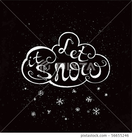 Hand drawn lettering design. Conceptual... - Stock Illustration ...