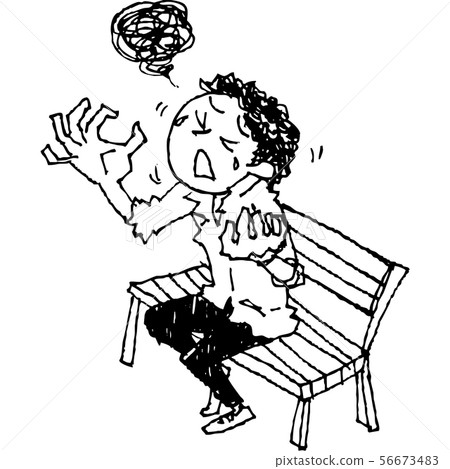 There are many troubles - Stock Illustration [56673483] - PIXTA