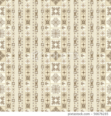 Vector ceramic tile pattern, abstract mosaic,... - Stock Illustration ...