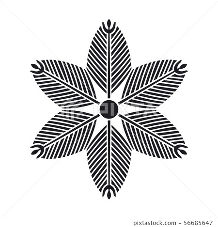 Family crest pine - Stock Illustration [56685647] - PIXTA