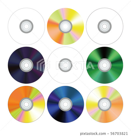 CD illustration clip art - Stock Illustration [56703821] - PIXTA