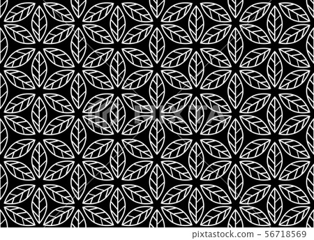 Flower geometric pattern. Seamless vector - Stock Illustration ...