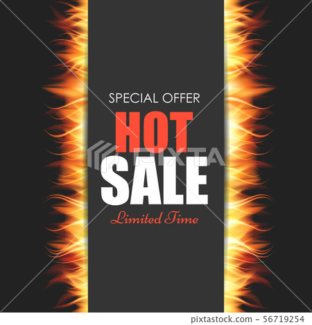 Hot Sale Label Vector Illustration - Stock Illustration [56719254] - PIXTA