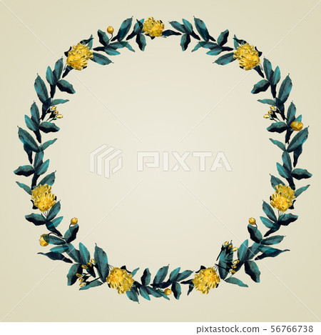 Mocco rose frame design - Stock Illustration [56766738] - PIXTA