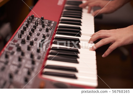 Red keyboard - Stock Photo [56768165] - PIXTA