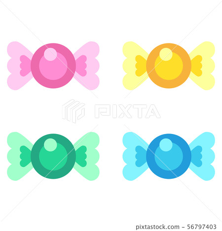 Illustration of candy - Stock Illustration [56797403] - PIXTA