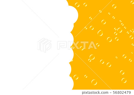 Illustration of beer and beer bubbles closeup - Stock Illustration ...
