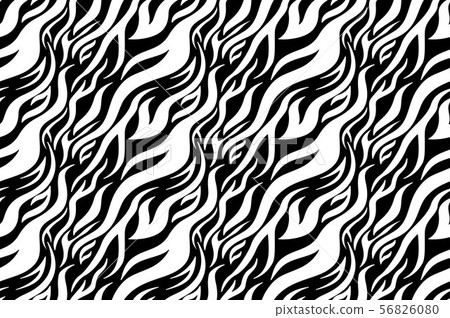 Zebra print. Stripes, animal skin, tiger stripes, - Stock Illustration ...
