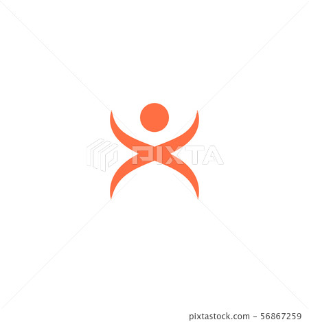 human icon logo design template vector - Stock Illustration [56867259 ...