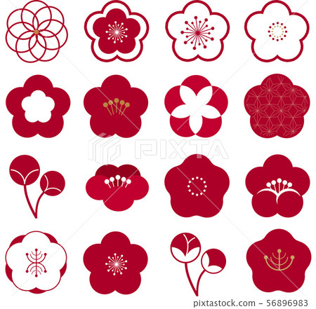 Plum one point icon - Stock Illustration [56896983] - PIXTA