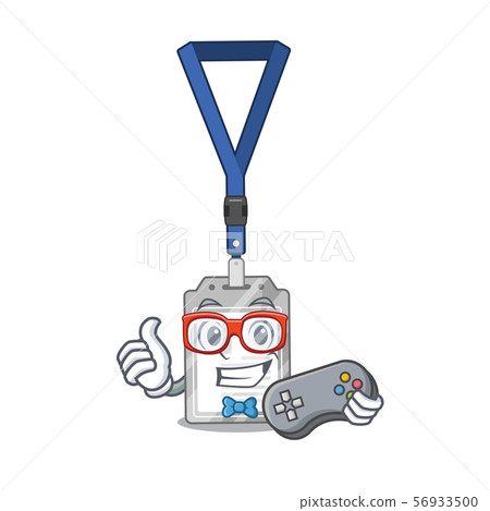 Gamer name tag isolated in the cartoon - Stock Illustration [56933500 ...