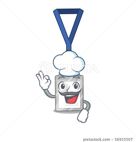 Chef name tag on the mascot table - Stock Illustration [56933507] - PIXTA