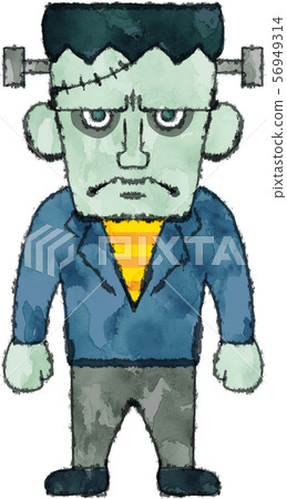 Halloween Frankenstein - Stock Illustration [56949314] - PIXTA