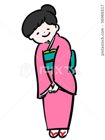 Welcome_bow - Stock Illustration [56966817] - PIXTA