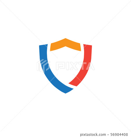 Shield graphic design template vector isolated - Stock Illustration ...