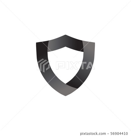 Shield graphic design template vector isolated - Stock Illustration ...