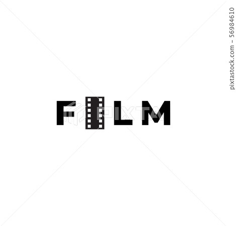 Film logo design template vector isolated-插圖素材 [56984610] - PIXTA圖庫