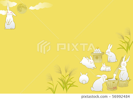 Jugoya Night / Traditional Japanese Design... - Stock Illustration ...