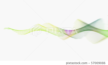 CG particles Particles emitted by laser - Stock Illustration [57009086 ...