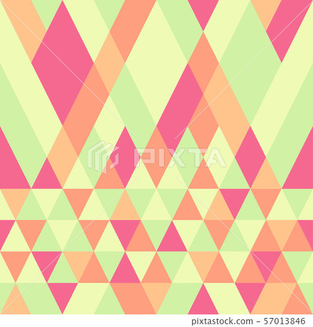 Seamless colorful abstract triangles pattern. - Stock Illustration ...