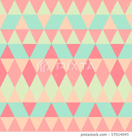 Seamless colorful abstract triangles pattern. - Stock Illustration ...