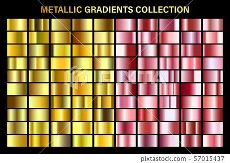 Rose gold and golden, yellow glossy gradient,... - Stock Illustration ...