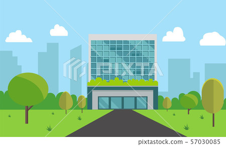 Beautiful nature landscape with company - Stock Illustration [57030085 ...