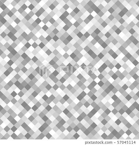 Gray diamond pattern. Seamless vector - Stock Illustration [57045114 ...