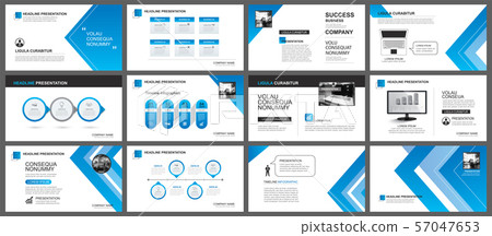 Presentation and slide layout background. - Stock Illustration ...