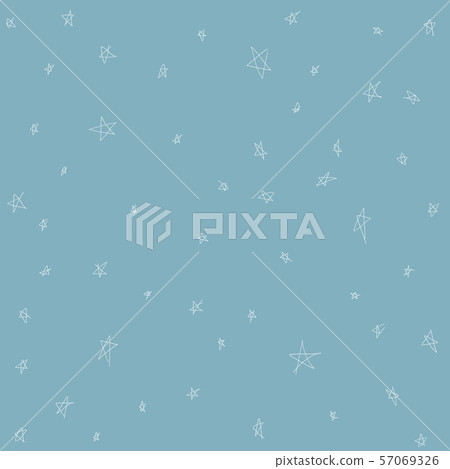 Hand drawn star background light blue - Stock Illustration [57069326 ...