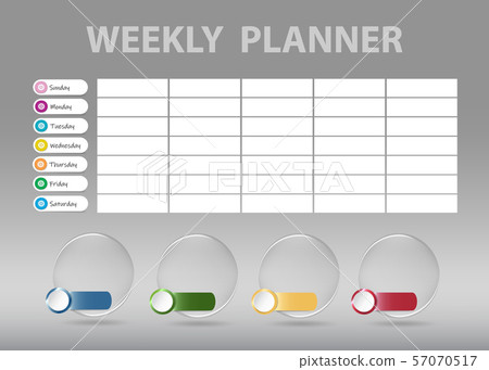 3d desk infographic vector with golden ball - Stock Illustration ...