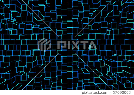 Line of light background material - Stock Illustration [57090003] - PIXTA