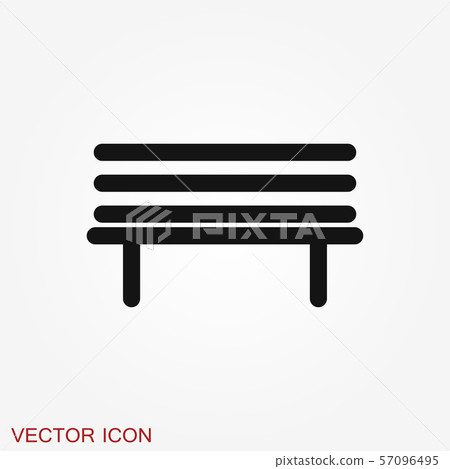 Work bench icon, illustration, logo isolated on - Stock Illustration ...