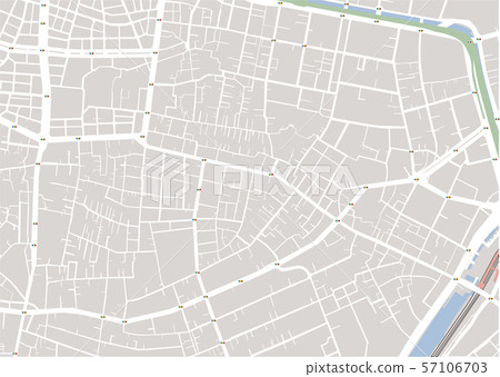 Kagurazaka - Stock Illustration [57106703] - PIXTA