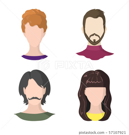 Vector illustration of avatar and dummy symbol.... - Stock Illustration ...