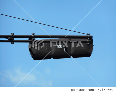 The back of the traffic light - Stock Photo [57132660] - PIXTA