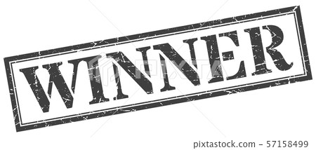 winner stamp. winner square grunge sign. winner - Stock Illustration ...