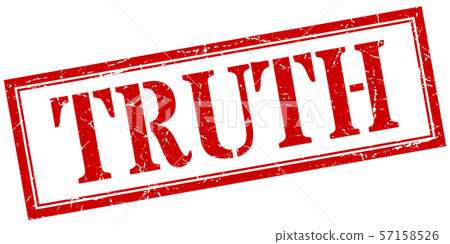 truth stamp. truth square grunge sign. truth - Stock Illustration ...