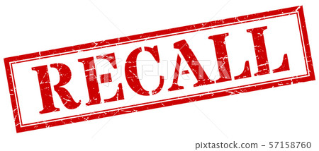 recall stamp. recall square grunge sign. recall - Stock Illustration ...